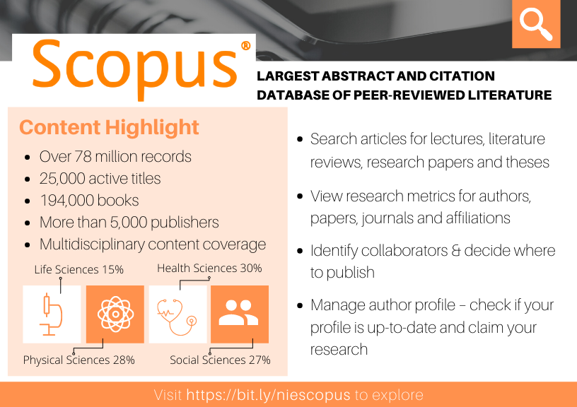 New Database: Scopus